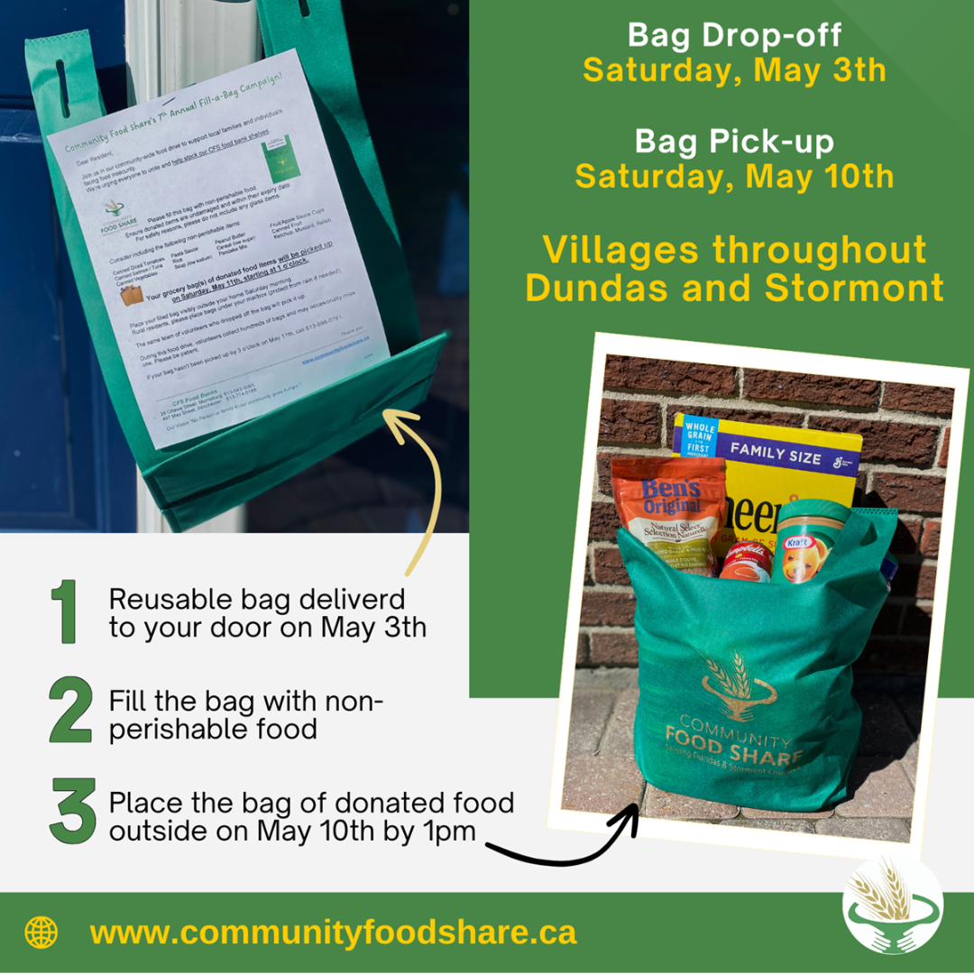 Community Food Share: Fill a Bag Food Drive | South Dundas